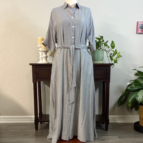 Max Studio | Dresses | Maxi Studio Button Down Maxi Dress 974 | Poshmark